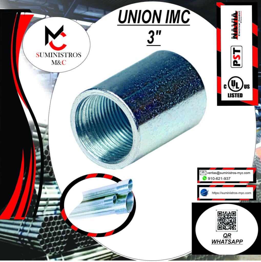 UNION IMC 3" UL - Suministros M&C
